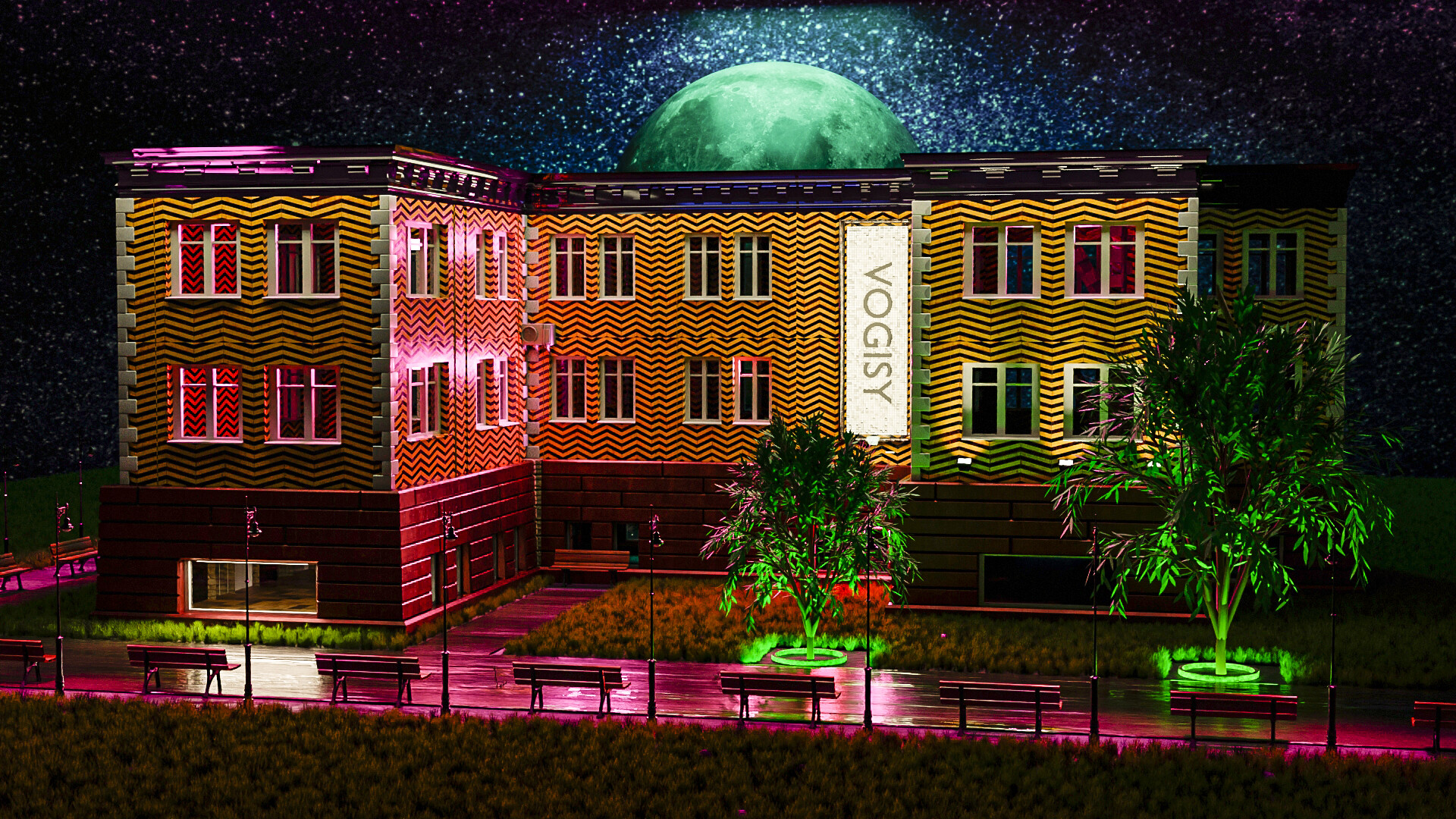 ArtStation - Bulding Generated