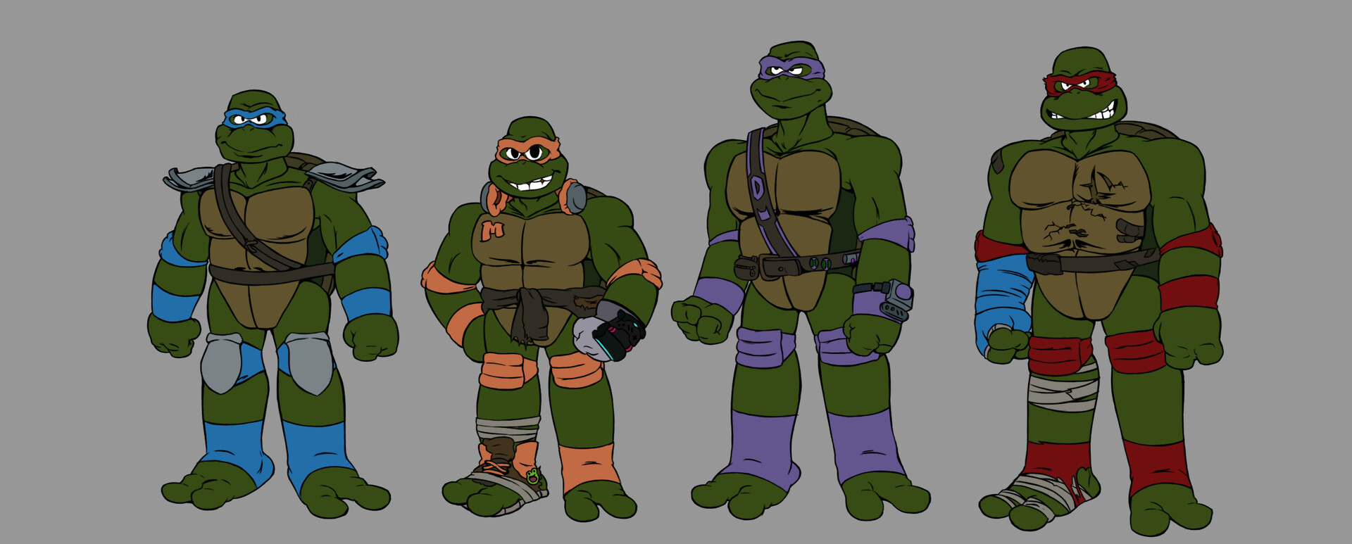 Chaz Daviscz - Turtle Power! (fan art)