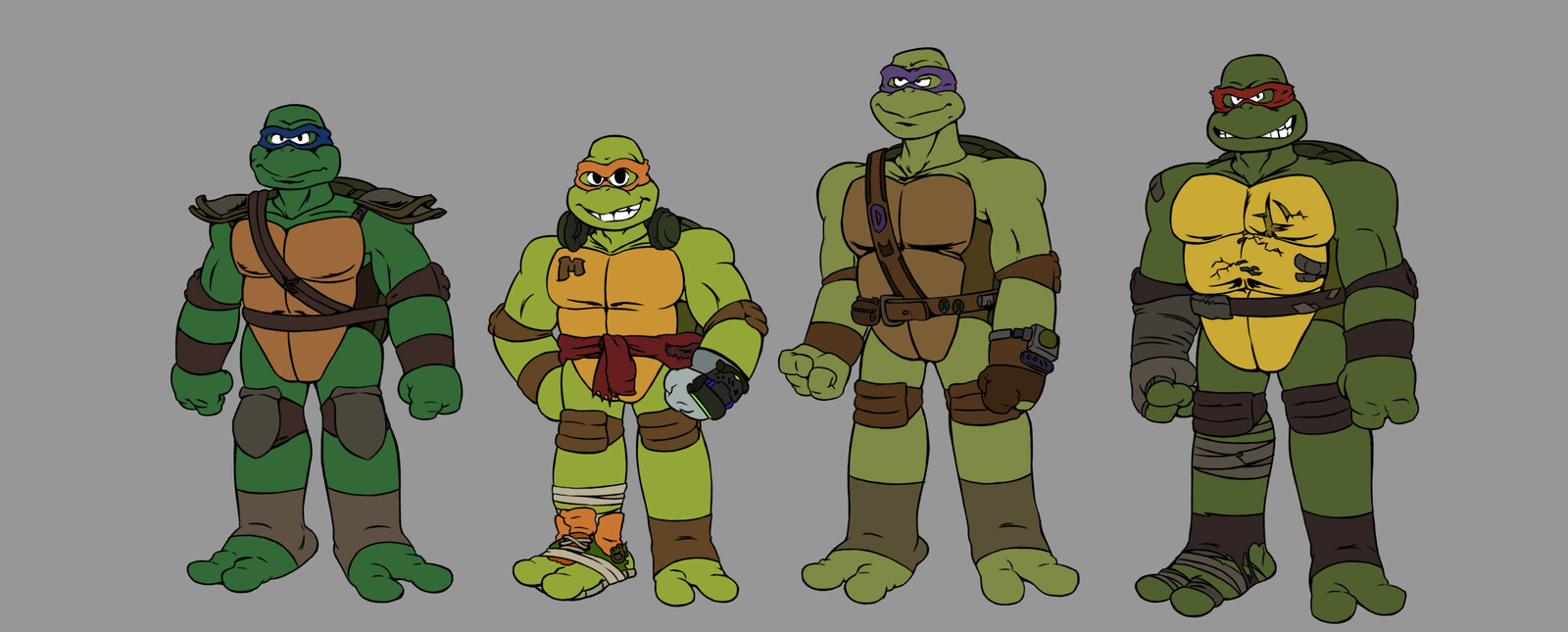 Chaz Daviscz - Turtle Power! (fan art)