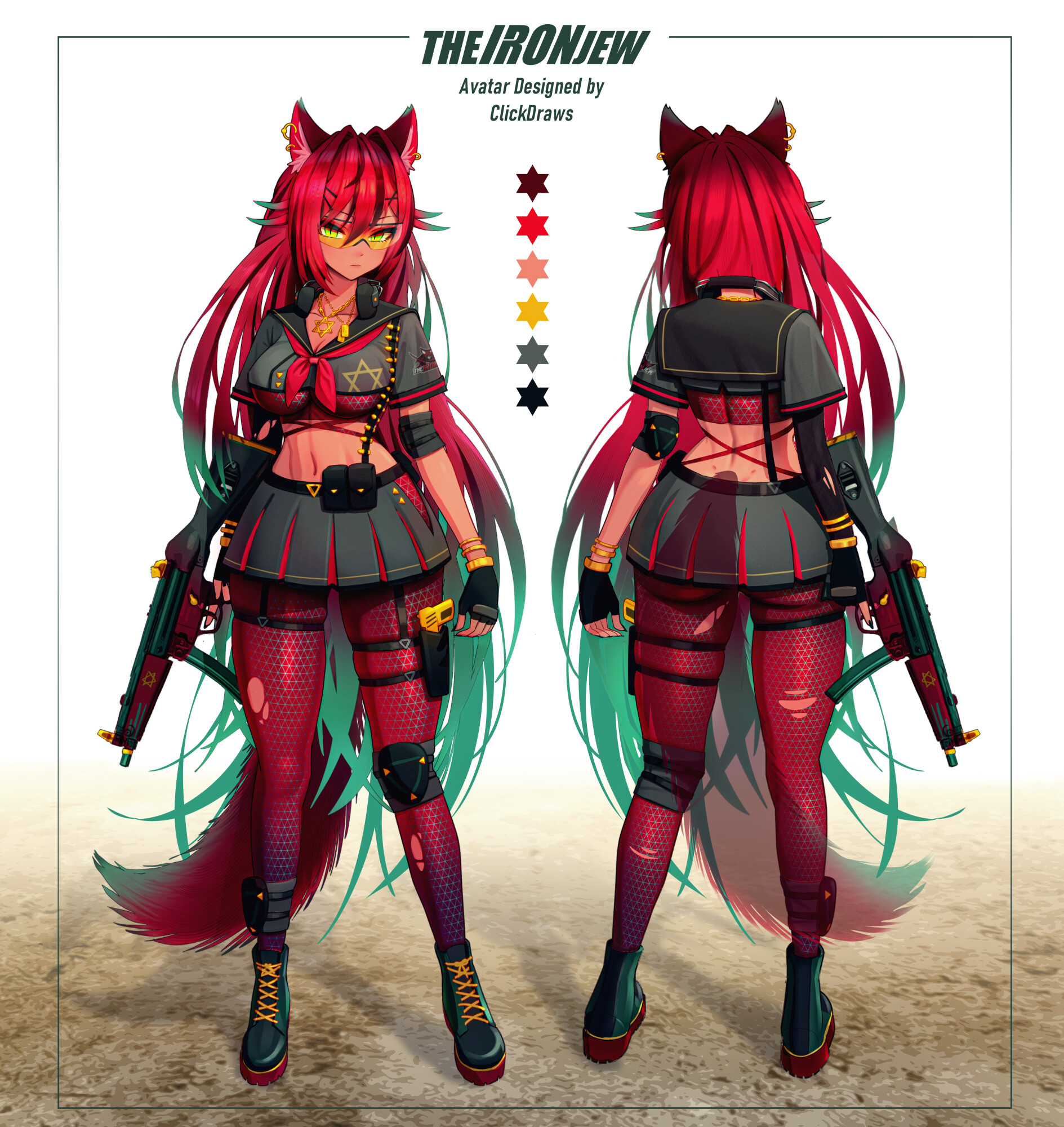 ArtStation - VTuber Avatar Design