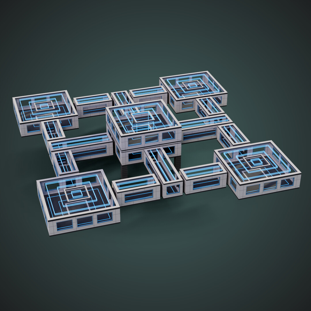 ArtStation - Underwater Base Fully Assembled