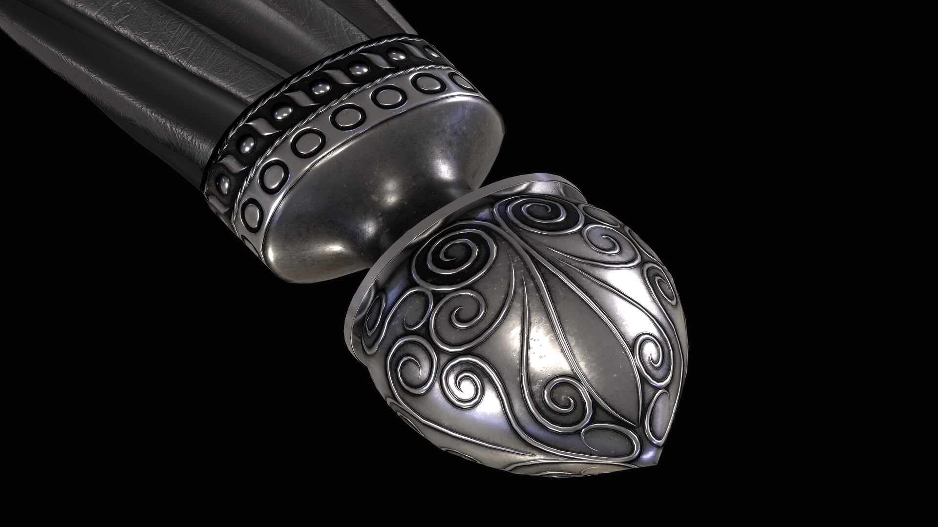 Rami Hendi - Medieval Dagger - GameReady Model (Unreal Engine + Unity)