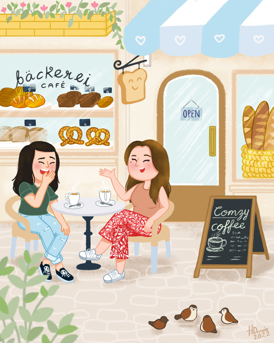 ArtStation - Café time