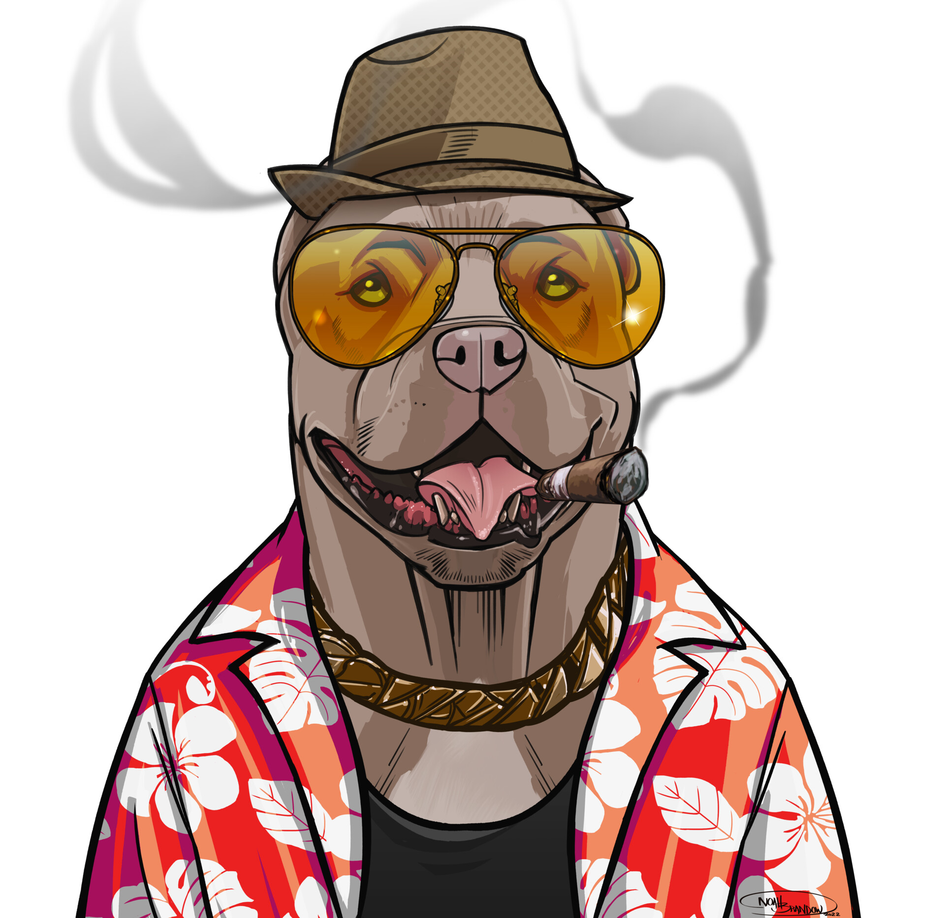 ArtStation - American Bully Breed - Concept Art - Close Up