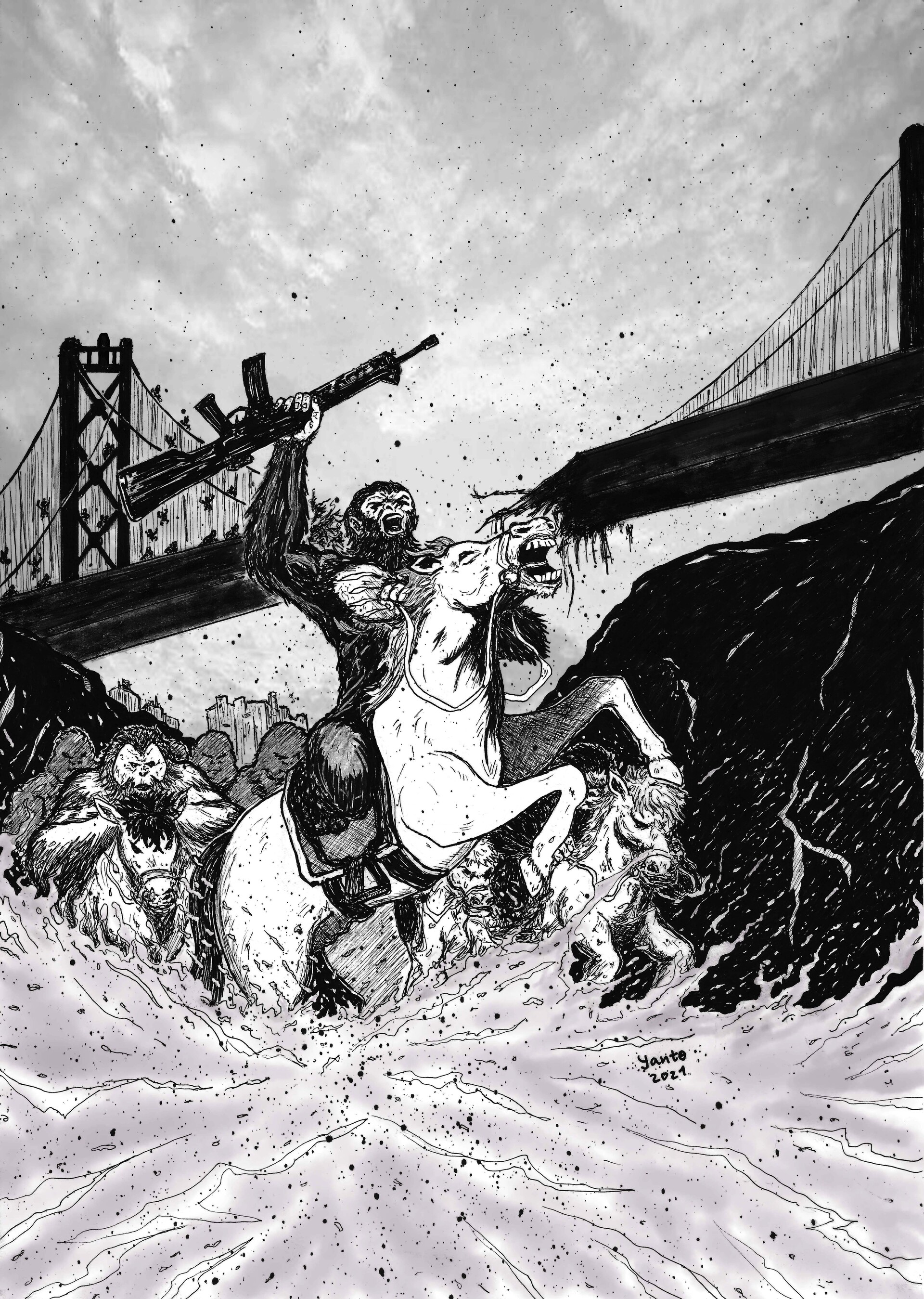 ArtStation - Planet of The Apes