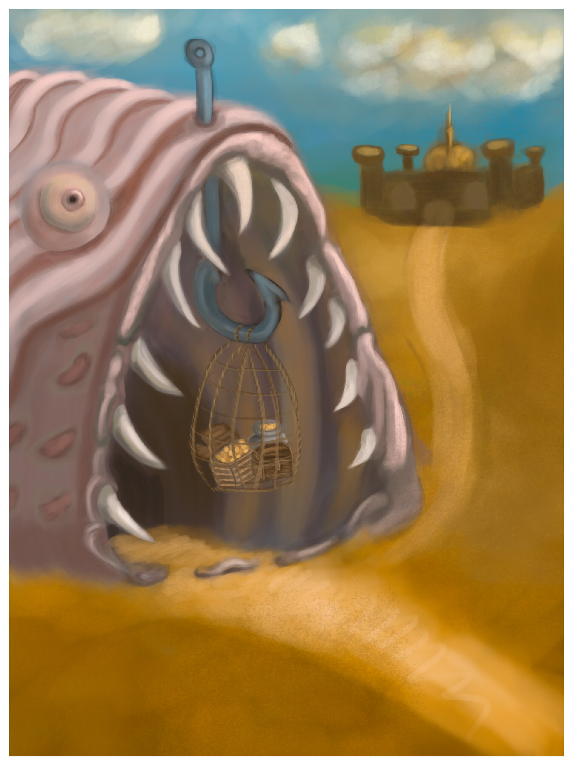 ArtStation - Deep sand