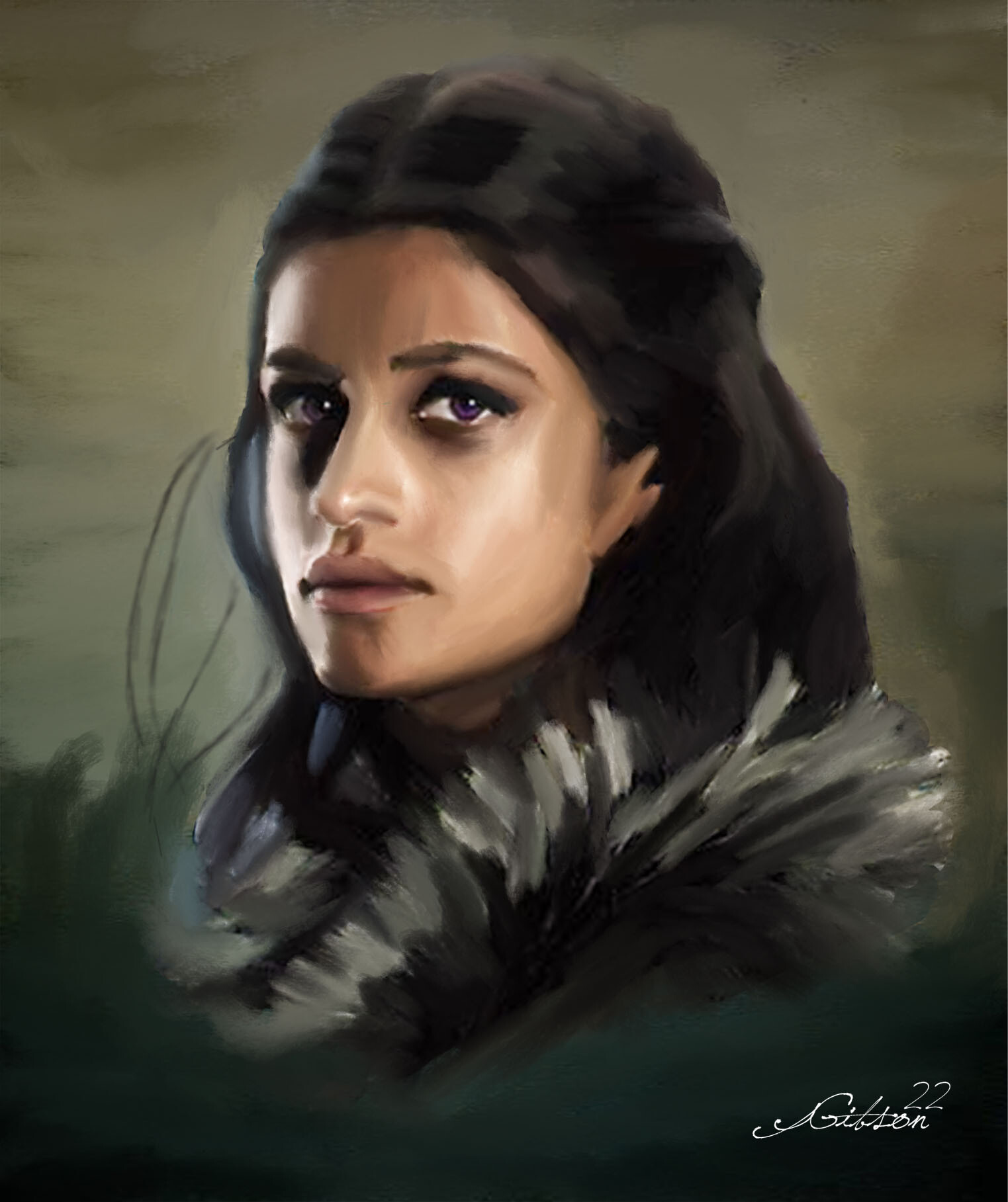 ArtStation - The Witcher Yennefer