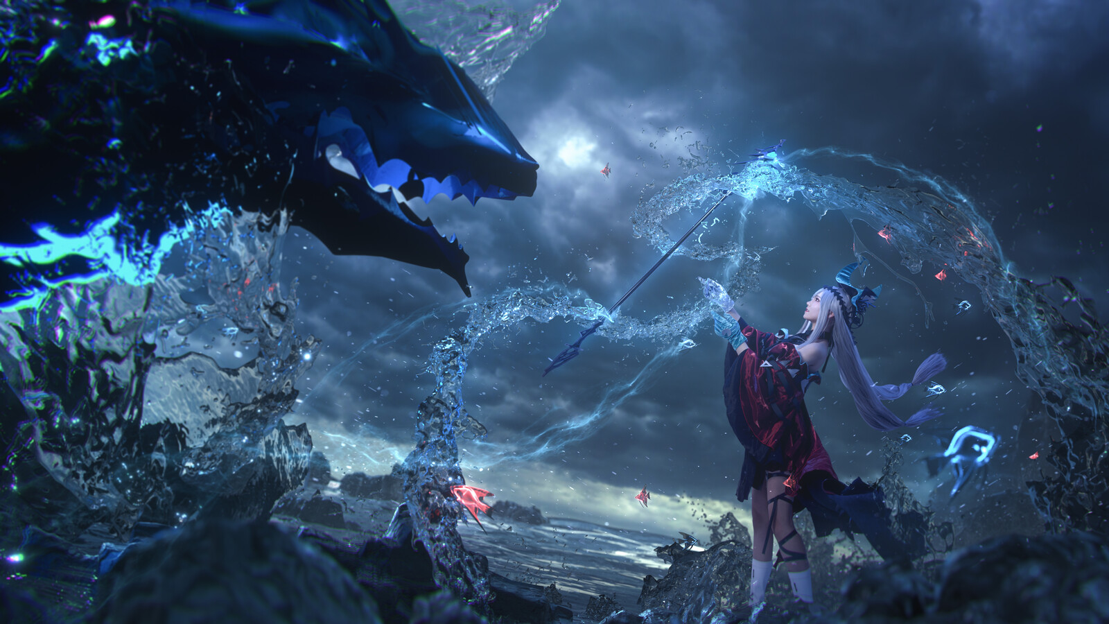 一航 孙 - Arknights Skadi the Corrupting Heart cosplay