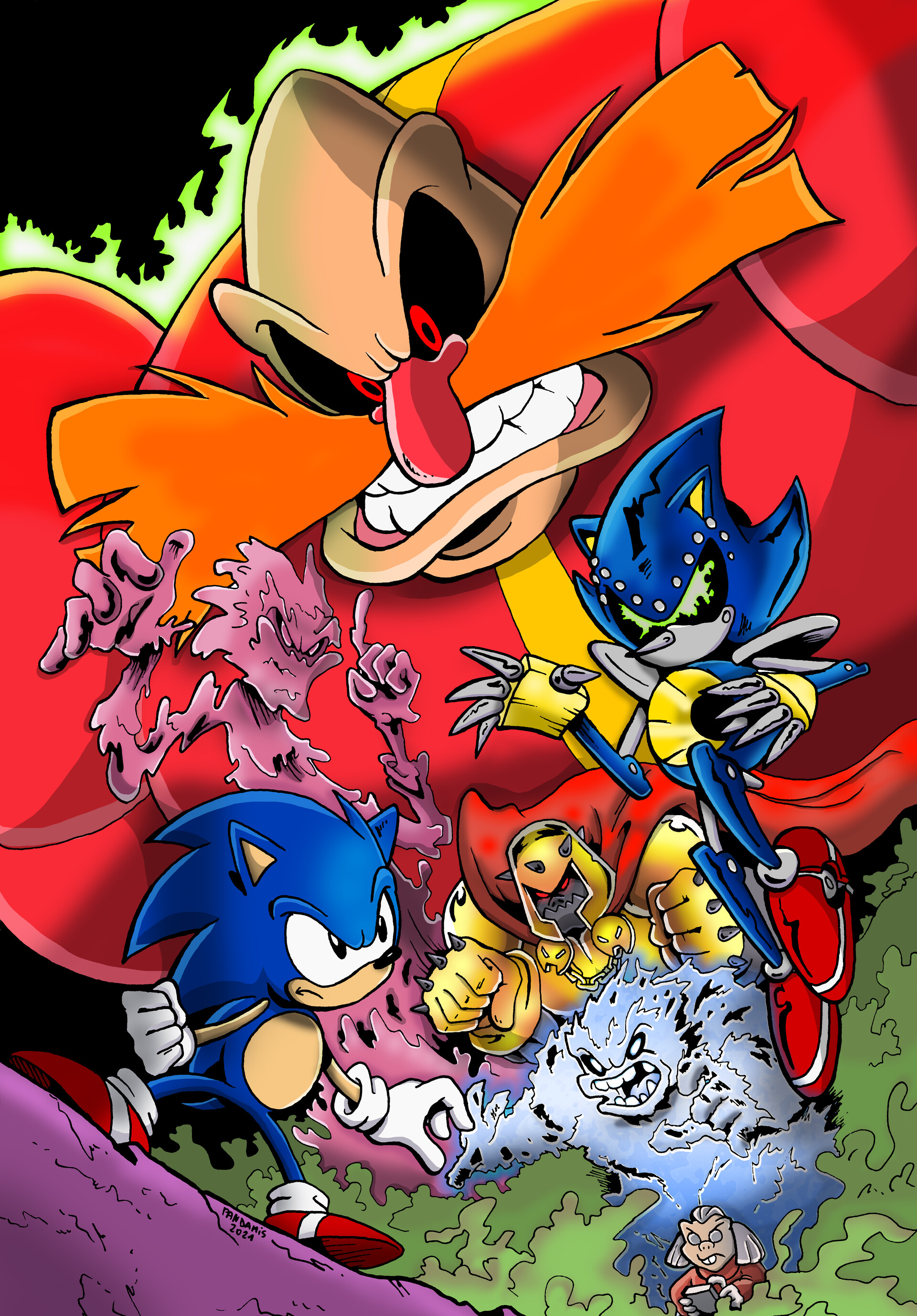 ArtStation - STC Sonic Showdown - Colours