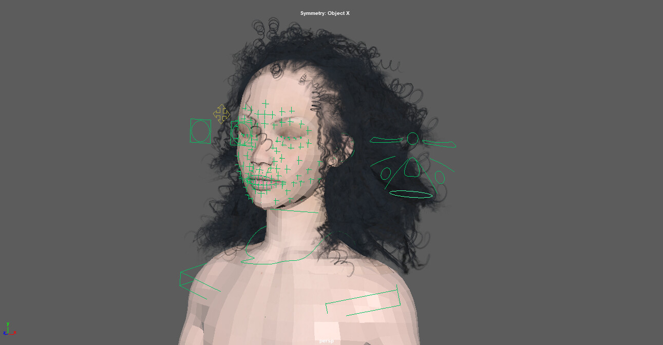 ArtStation - Facial Action Coding System and Hair