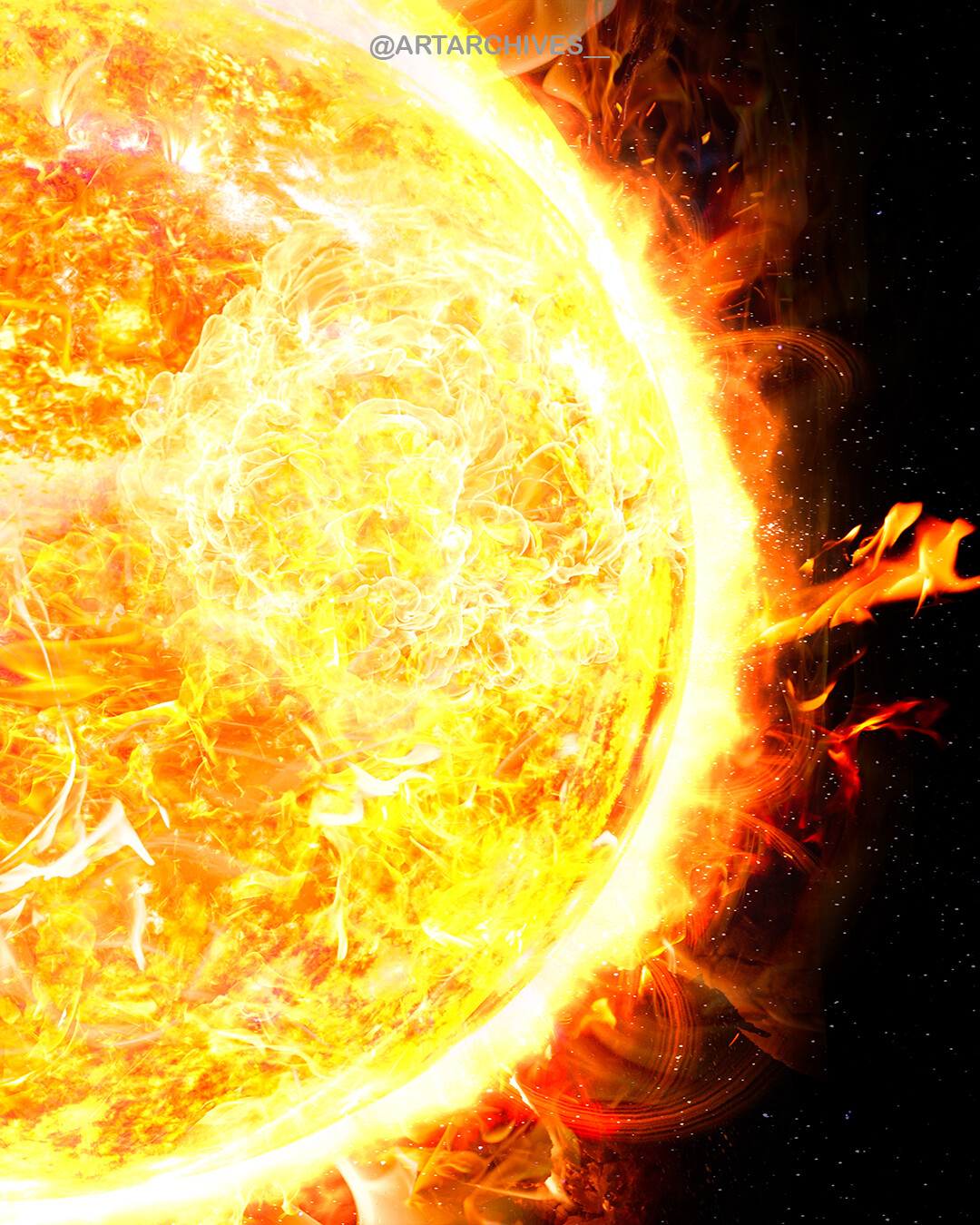 ArtStation - Exploding Star