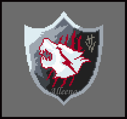 ArtStation - Resident Evil Village - Hound Wolf Squad Pixel Art