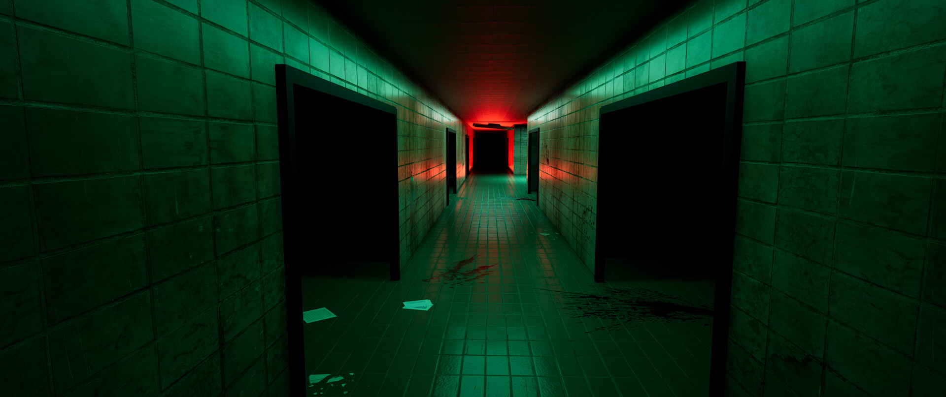 ArtStation - Hawkins Lab Hallway