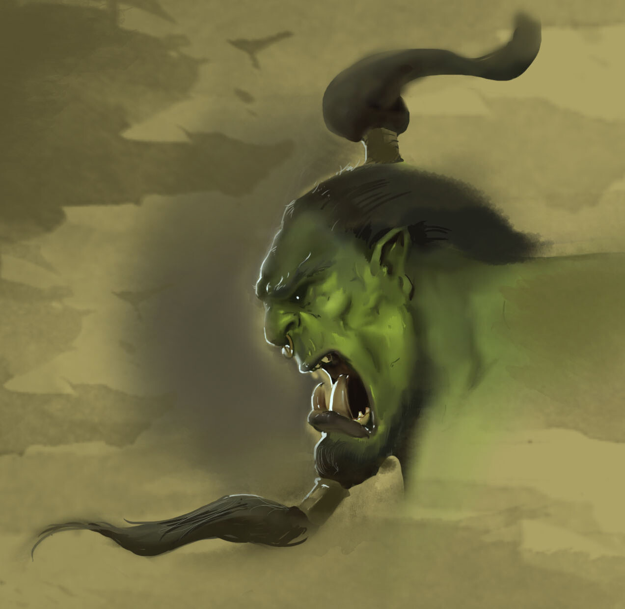 ArtStation - Orc boy