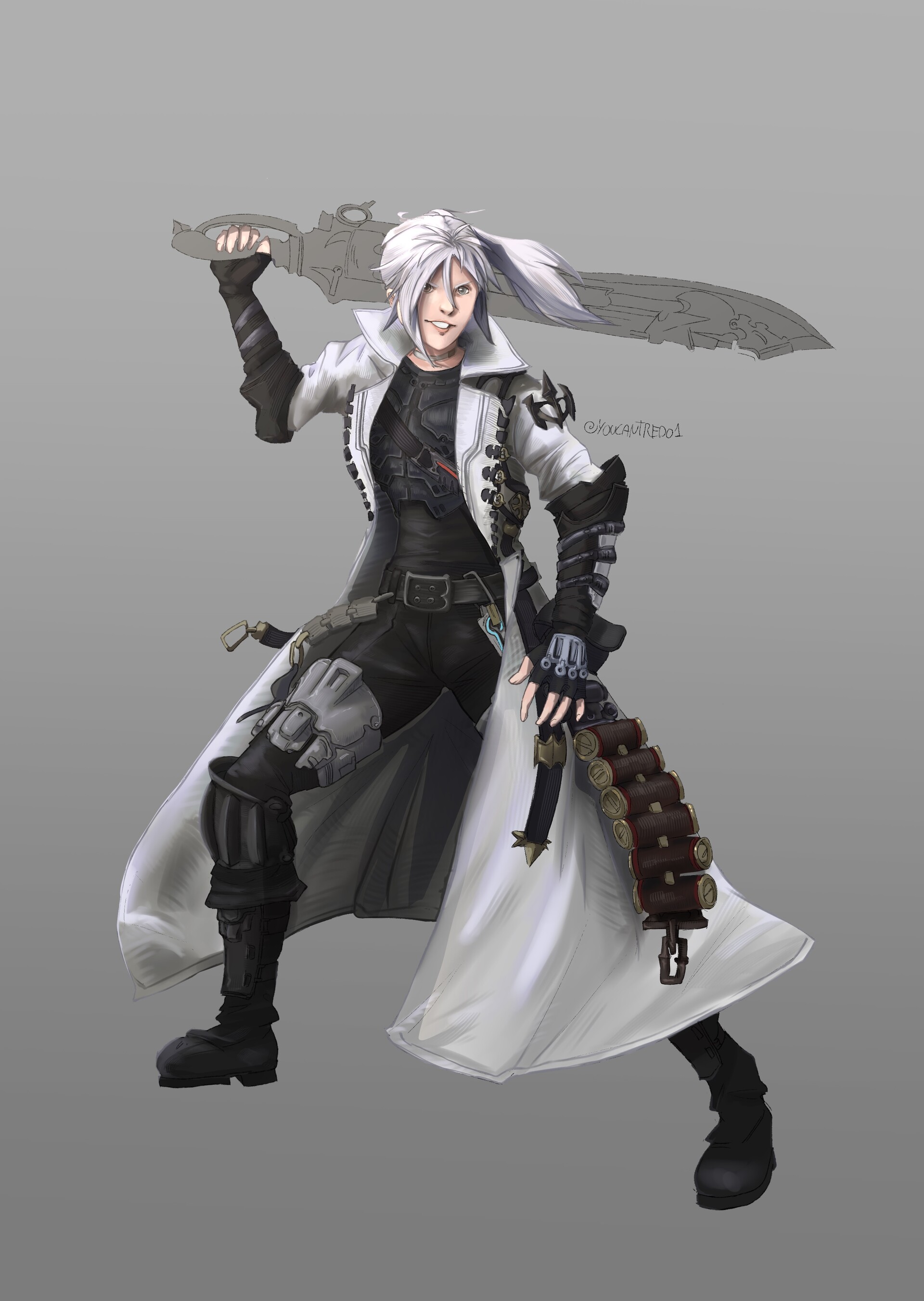ArtStation - Genderbend Thancred Waters