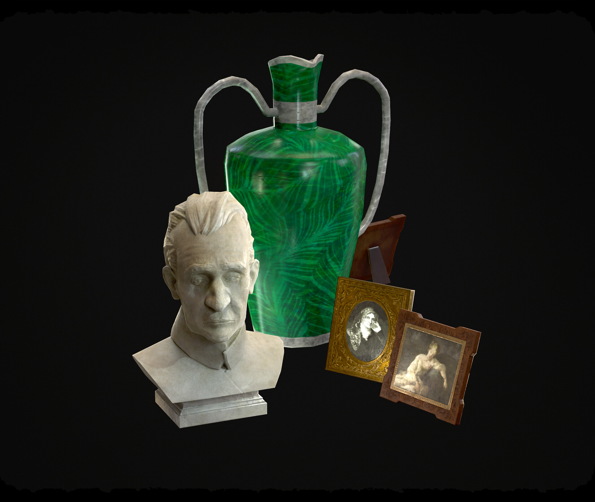 Aleksei Kazakov - Alchemist's room - Props & Materials