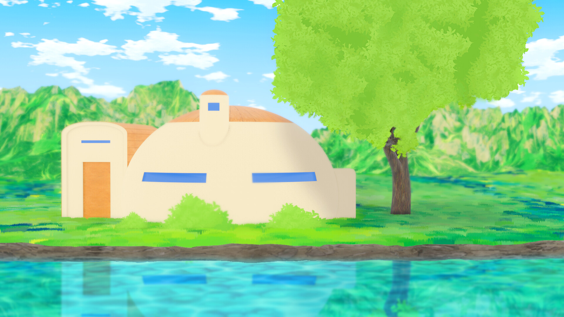 ArtStation - Goku's House