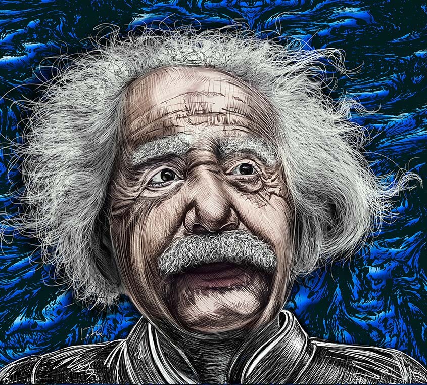 ArtStation - Albert Einstein