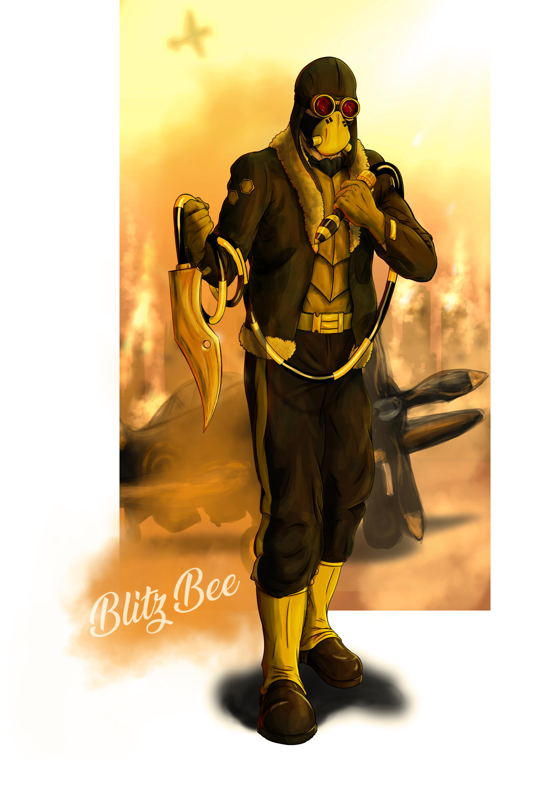 ArtStation - Blitz Bee 2