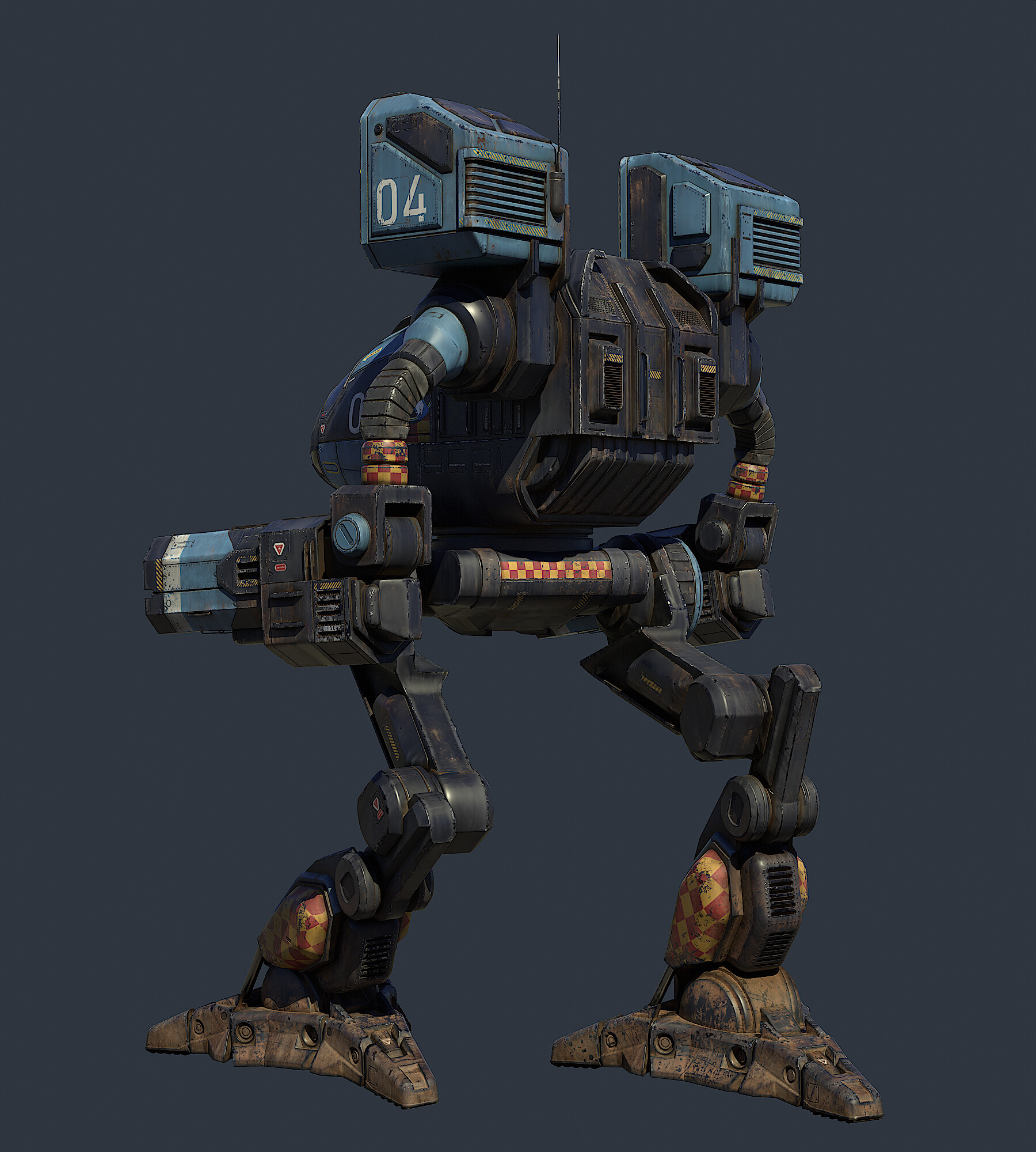 timberwolf mech wallpaper