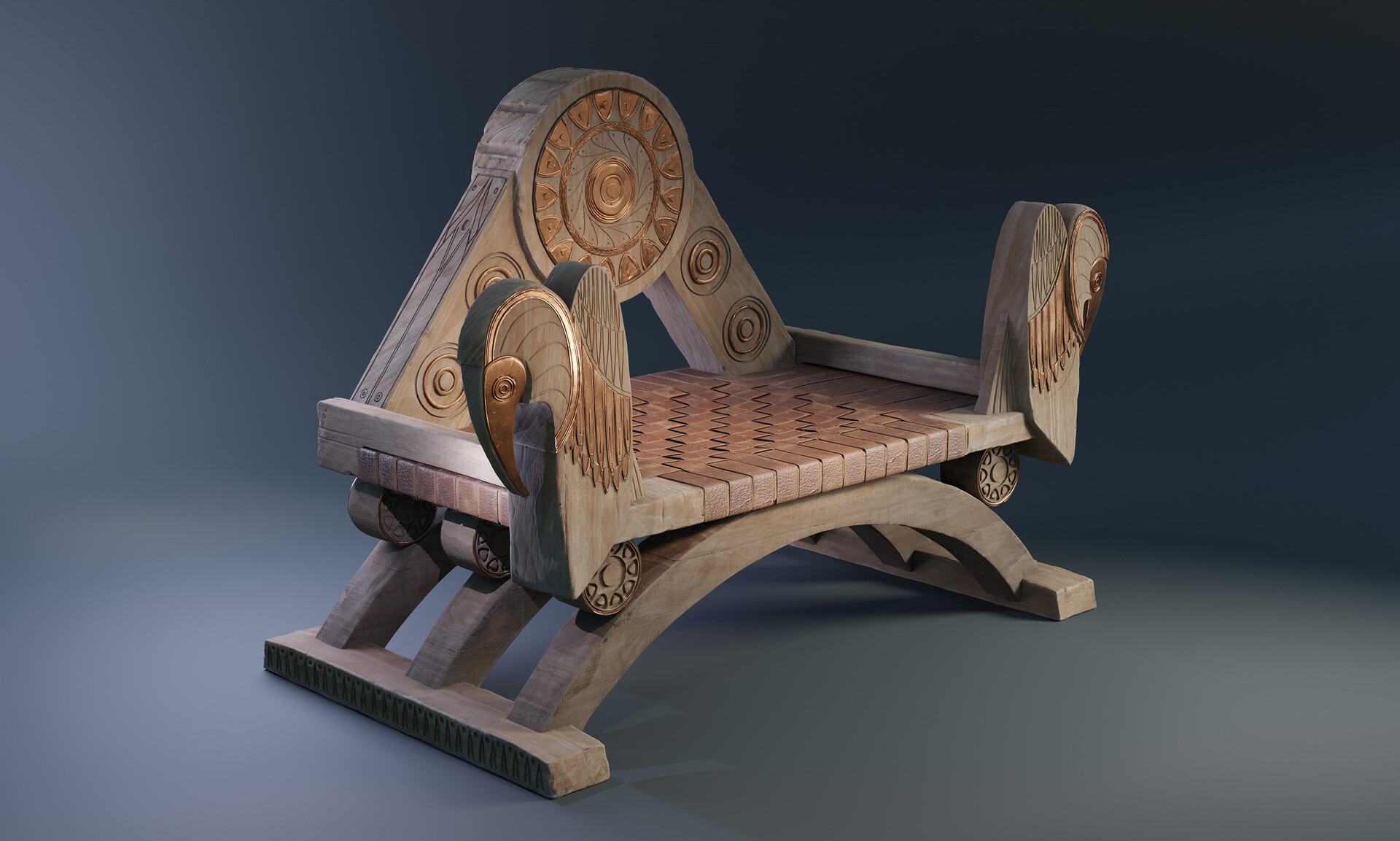 ArtStation - Mediterranean Bronze Age Chair
