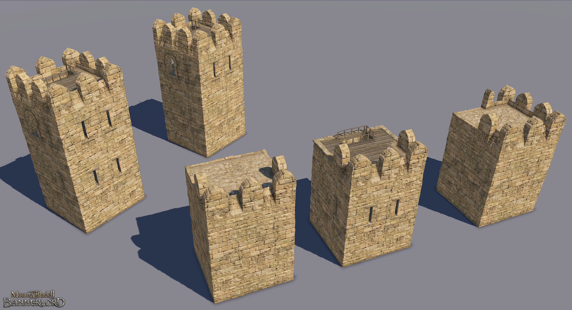 Mert Mimaroglu - M&B2 Bannerlord - Aserai - Level 3 Castle Parts