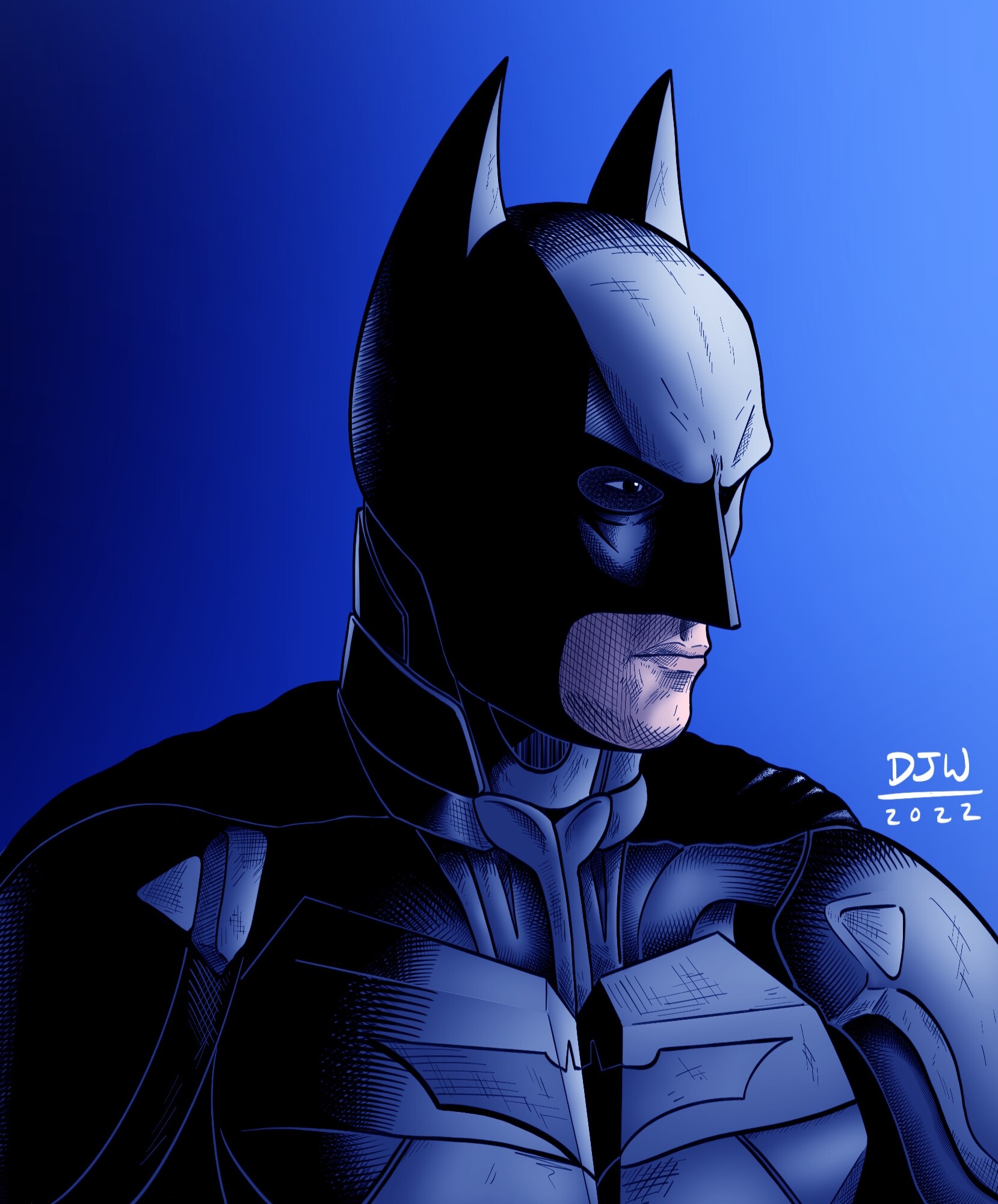 ArtStation - The Dark Knight: Batman