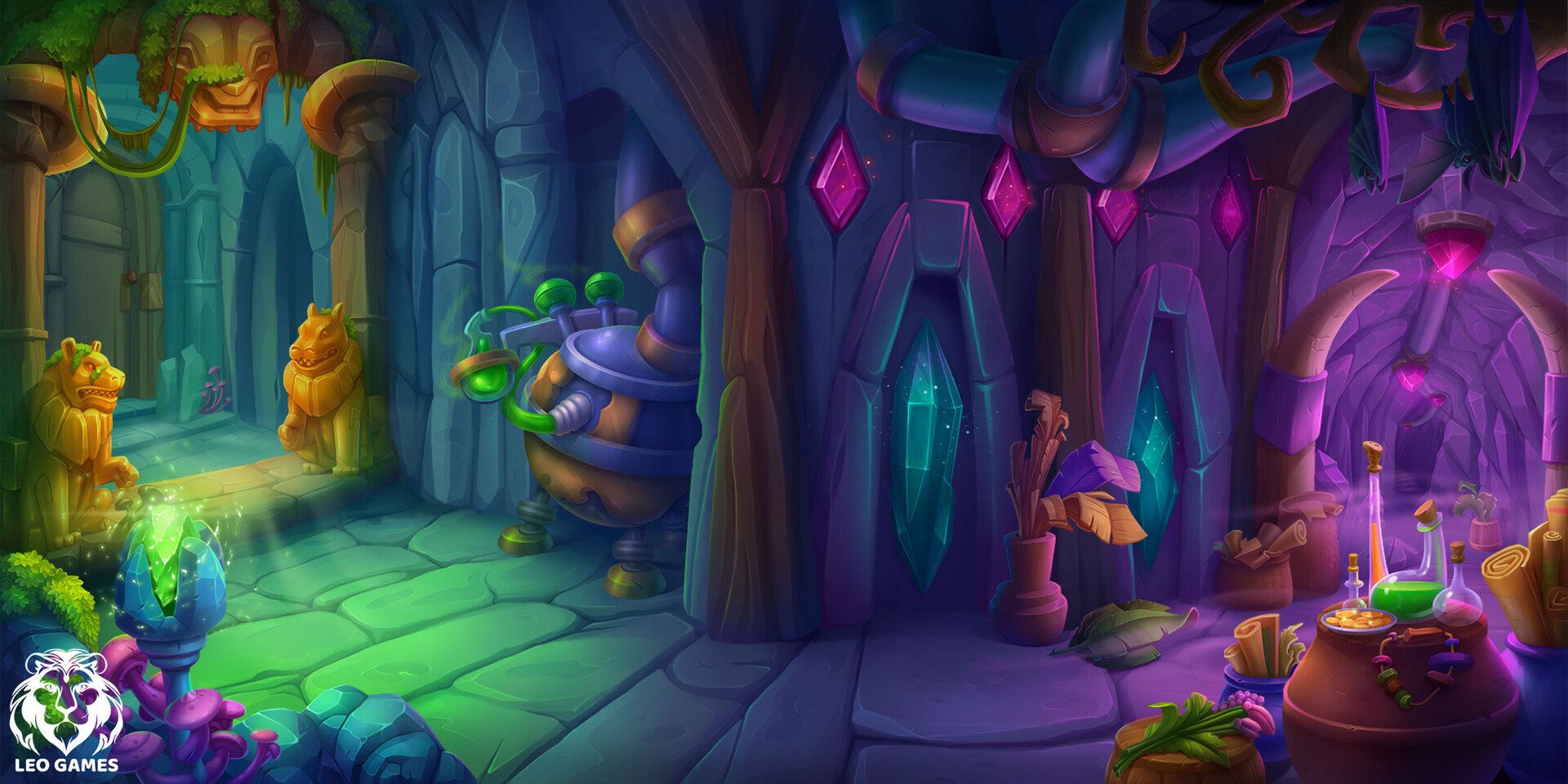 ArtStation - Magic dungeon