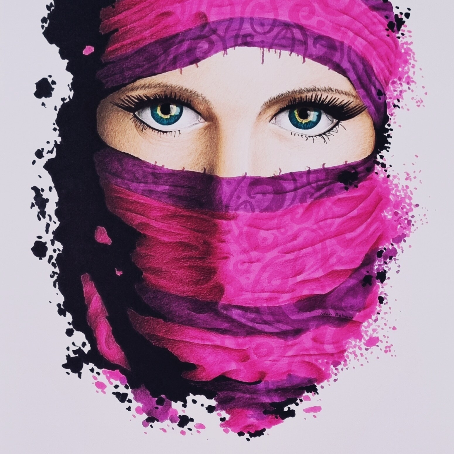 ArtStation - Mysterious Lady