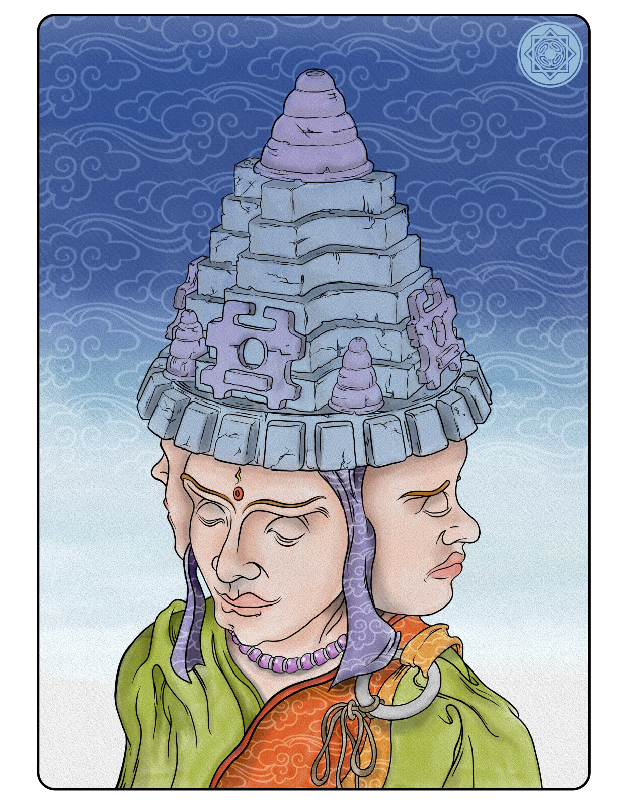 ArtStation - Many faced god