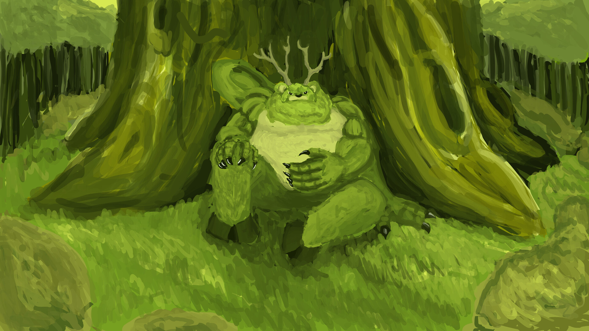 ArtStation - Forest King