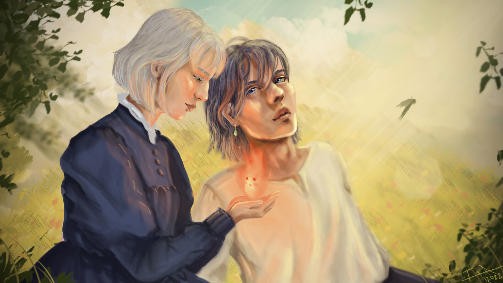ArtStation - Howl Pendragon & Sophie Hatter