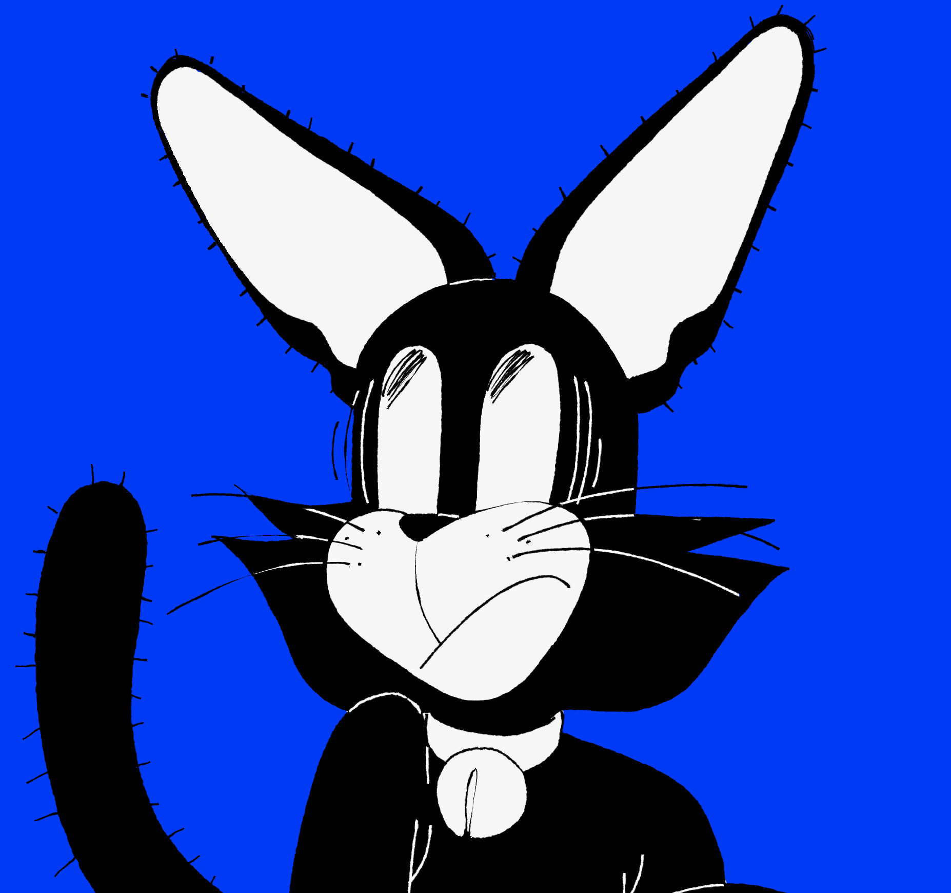 ArtStation - Crackle The Cat (Personal mascot)