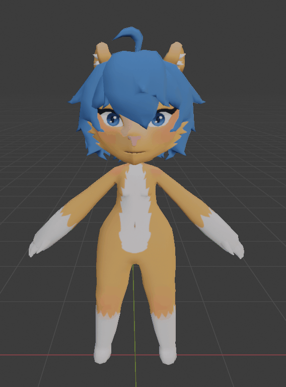 anthro base mesh