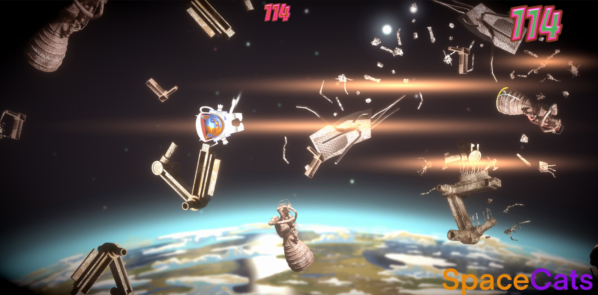 ArtStation - Space Cats game by me