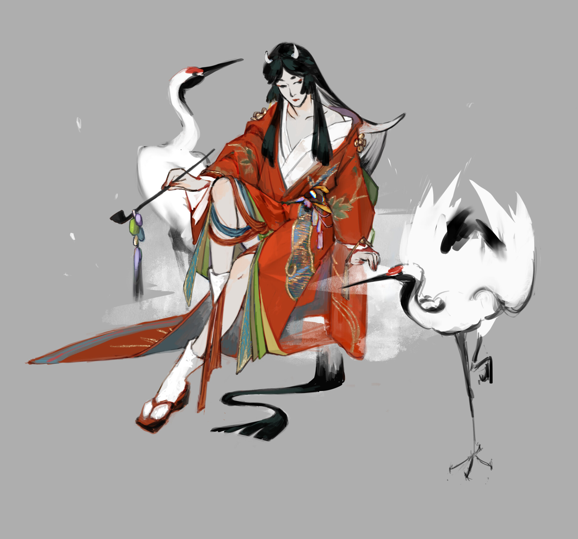 ArtStation - Onmyoji Fan Work