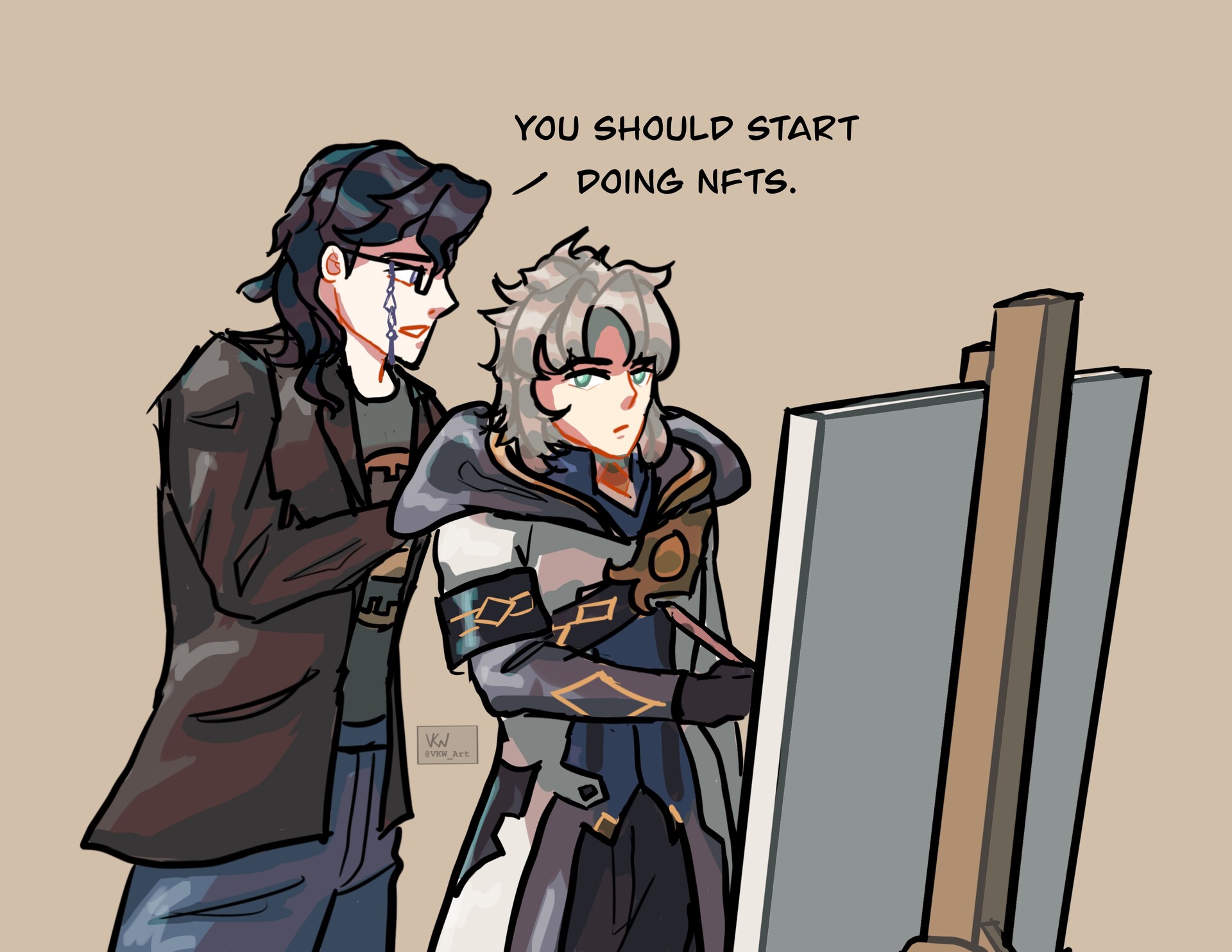 ArtStation - Crypto Bro Pantalone