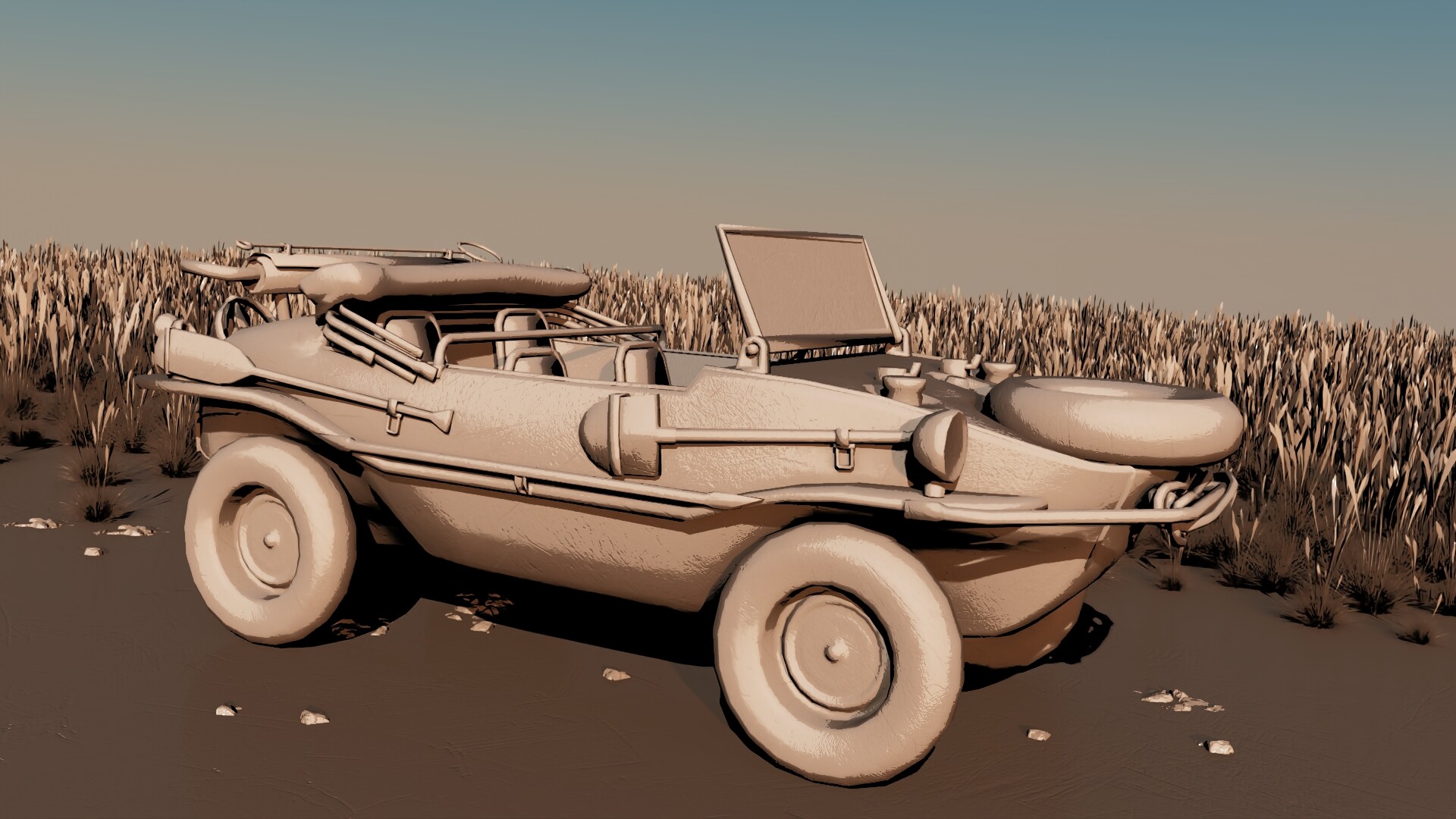 Iyad Horani - NPR Concept Art Rendering with RenderMan Stylized Looks ...