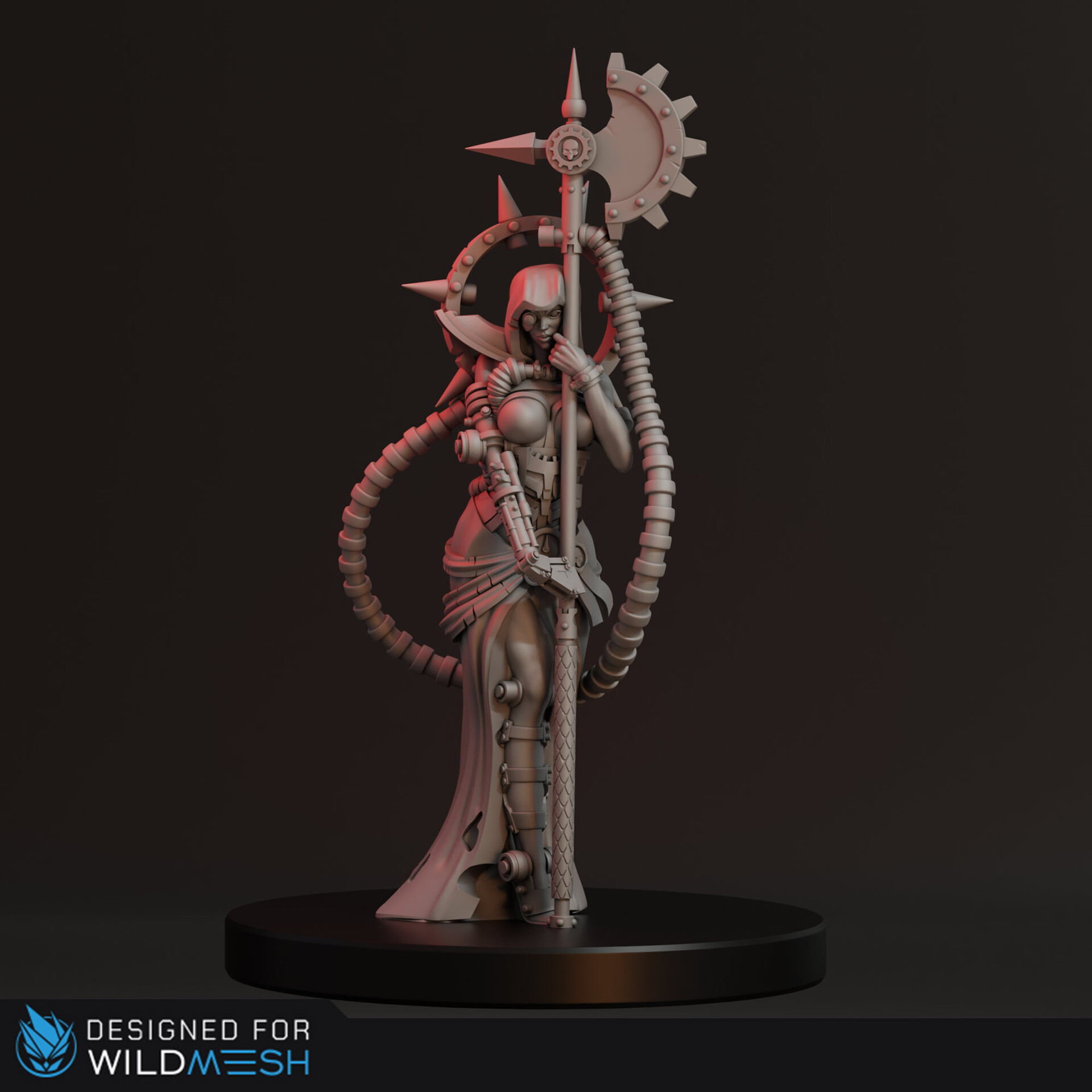 ArtStation - Pin up mechanicus