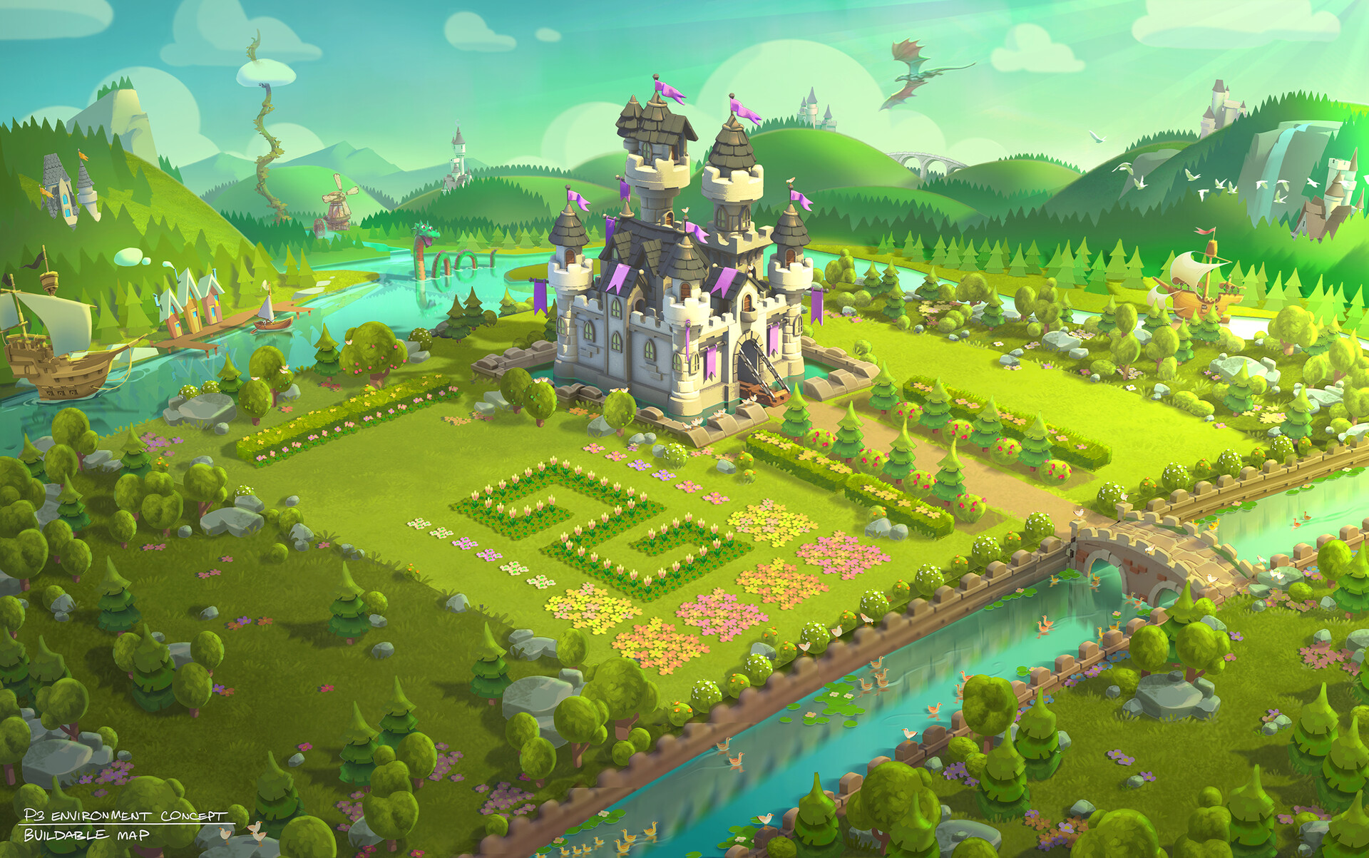 ArtStation - Unpublished Fable Mobile Game | Jam City