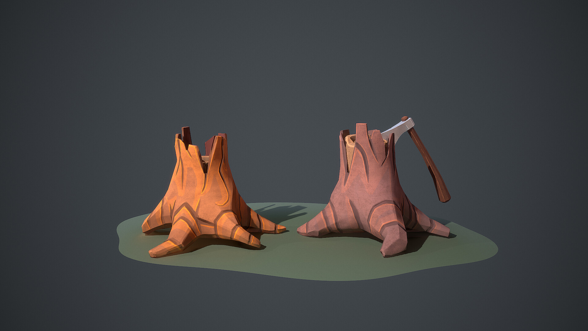 ArtStation - Stylized Tree Roots