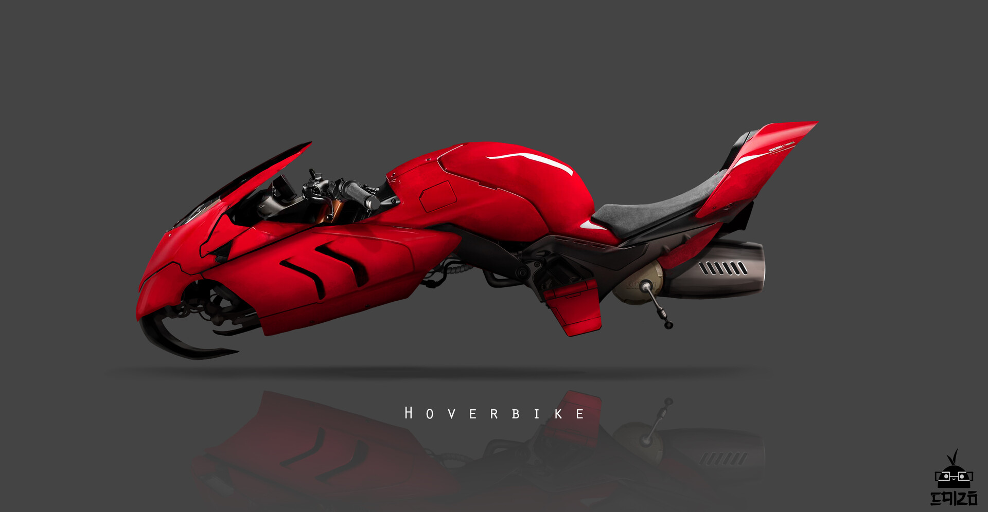 ArtStation - Ducati Hoverbike
