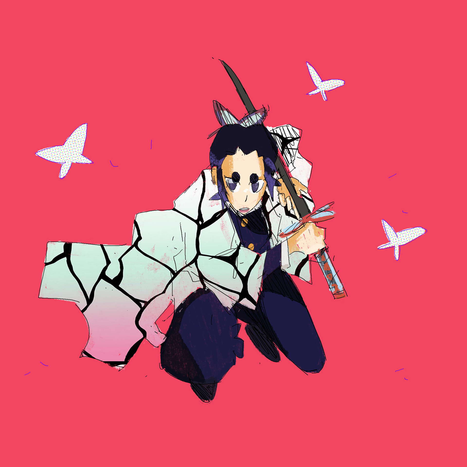 ArtStation - Lady Shinobu ( Demon Slayer )