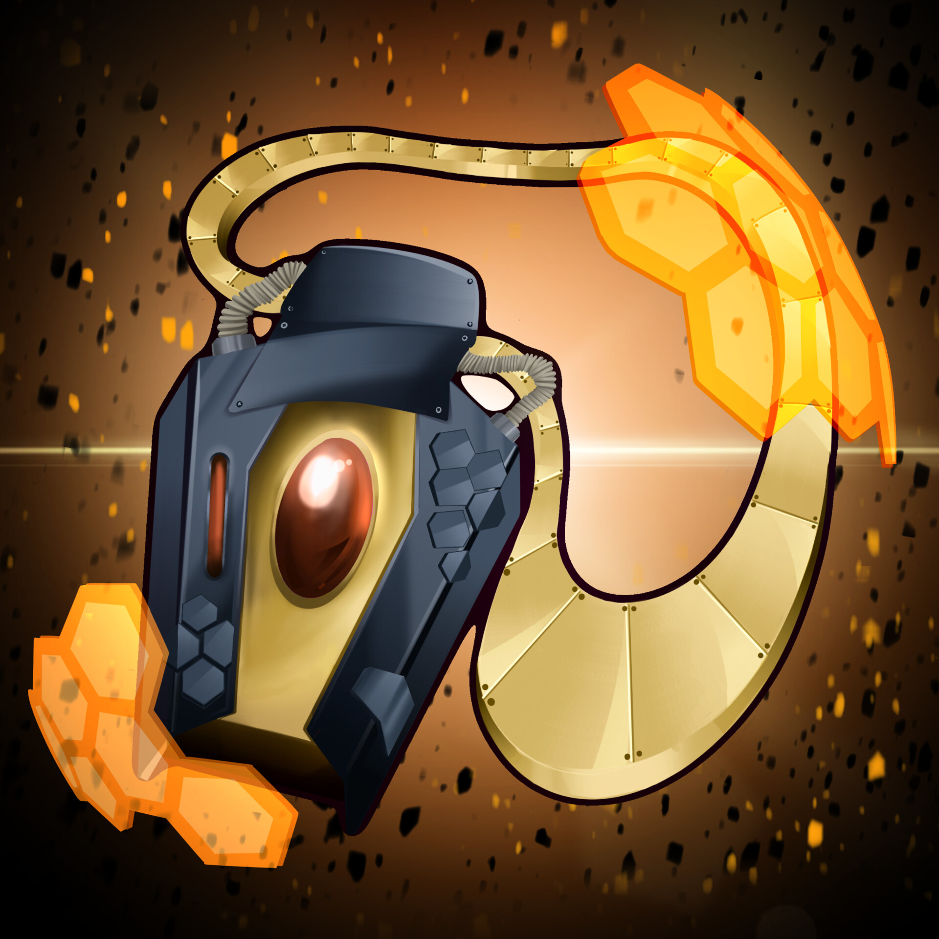 ArtStation - Amulet 7 (RF Online PROTONEXUS Items)