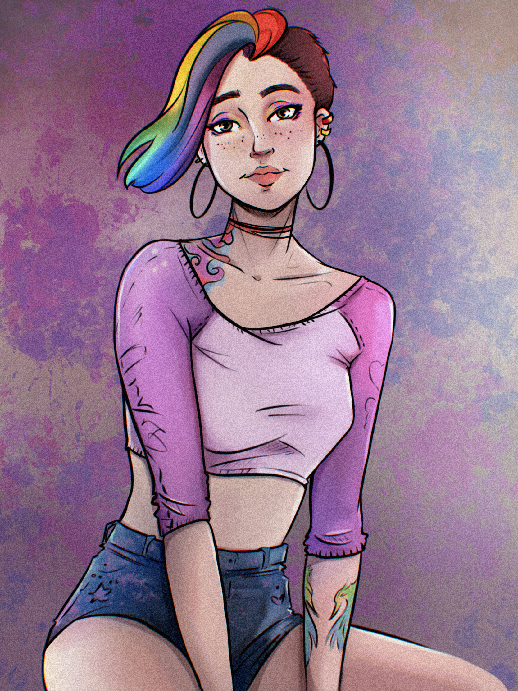 ArtStation - Rainbow Rebellion