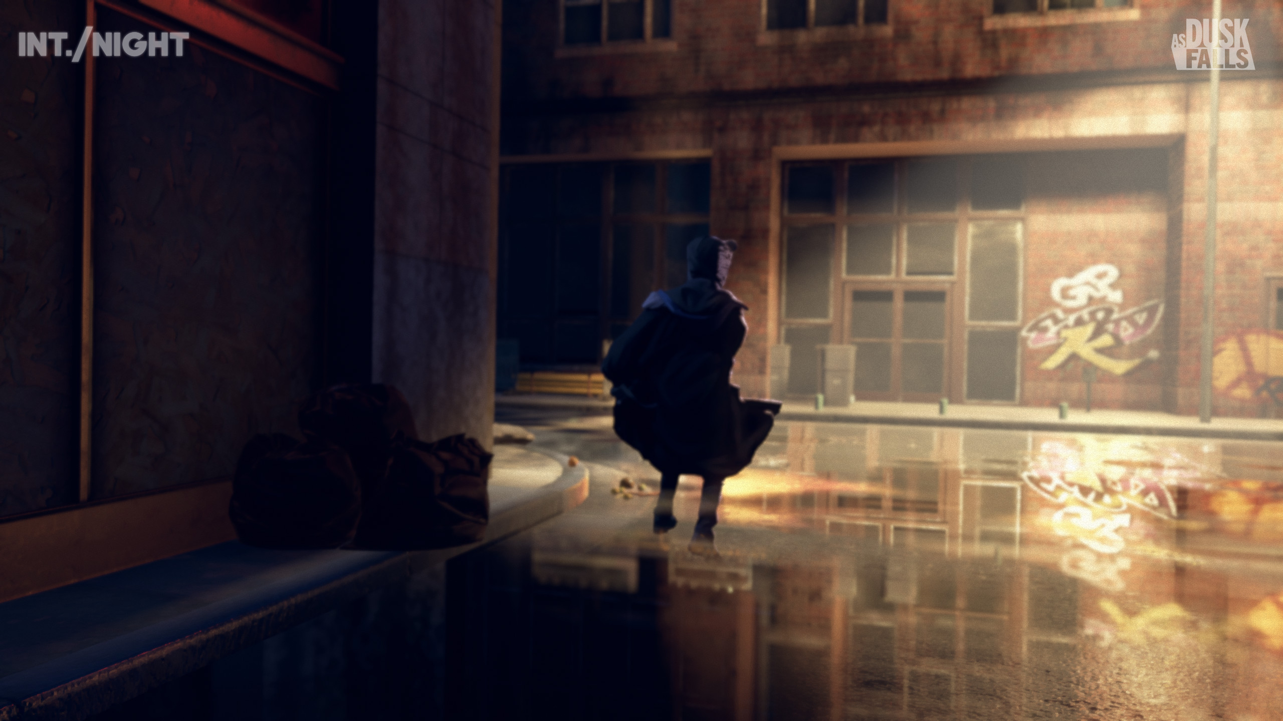 Amit Patpatia - Lighting Artist - City Street - As Dusk Falls - Lighting