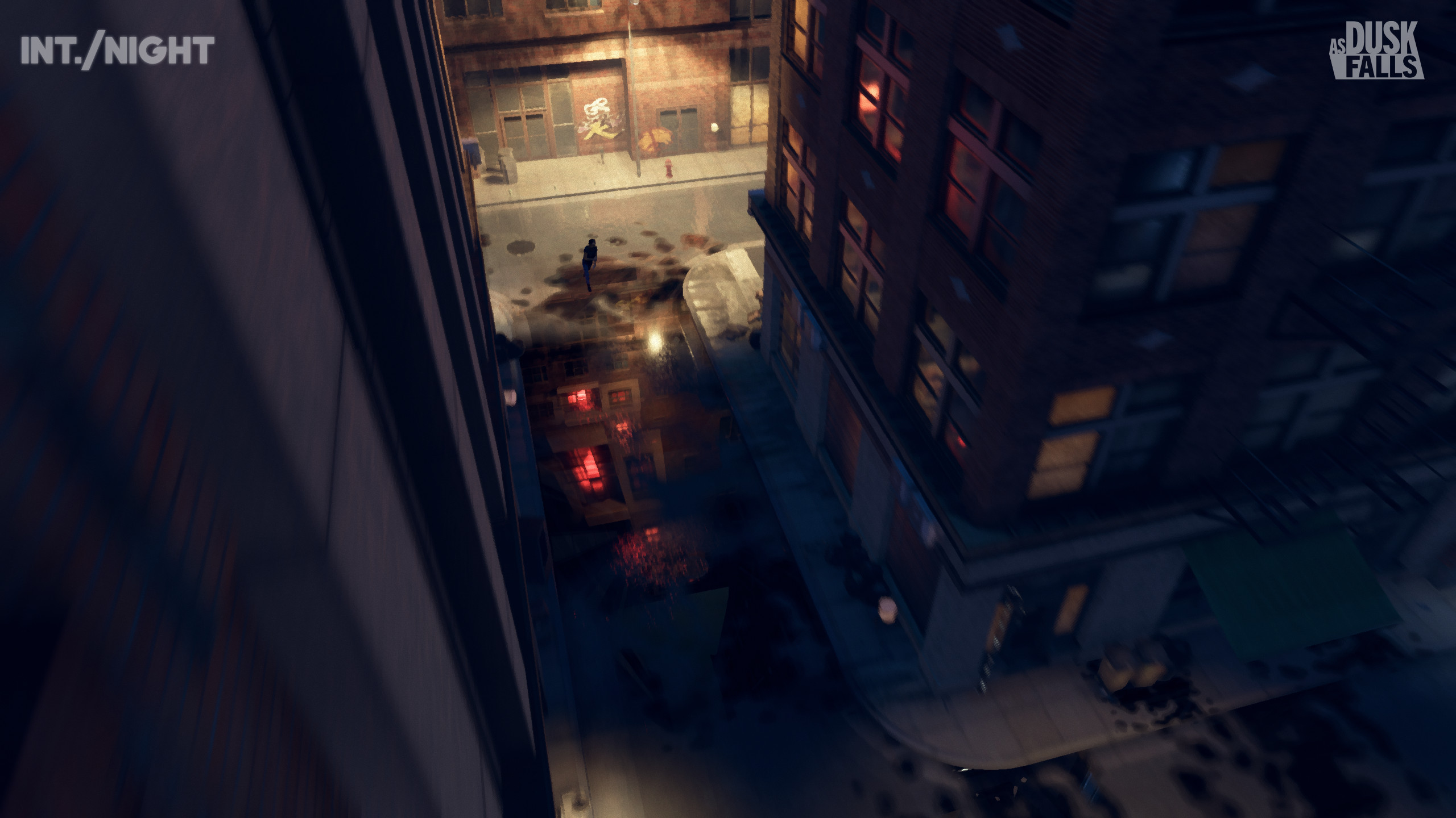 Amit Patpatia - Lighting Artist - City Street - As Dusk Falls - Lighting