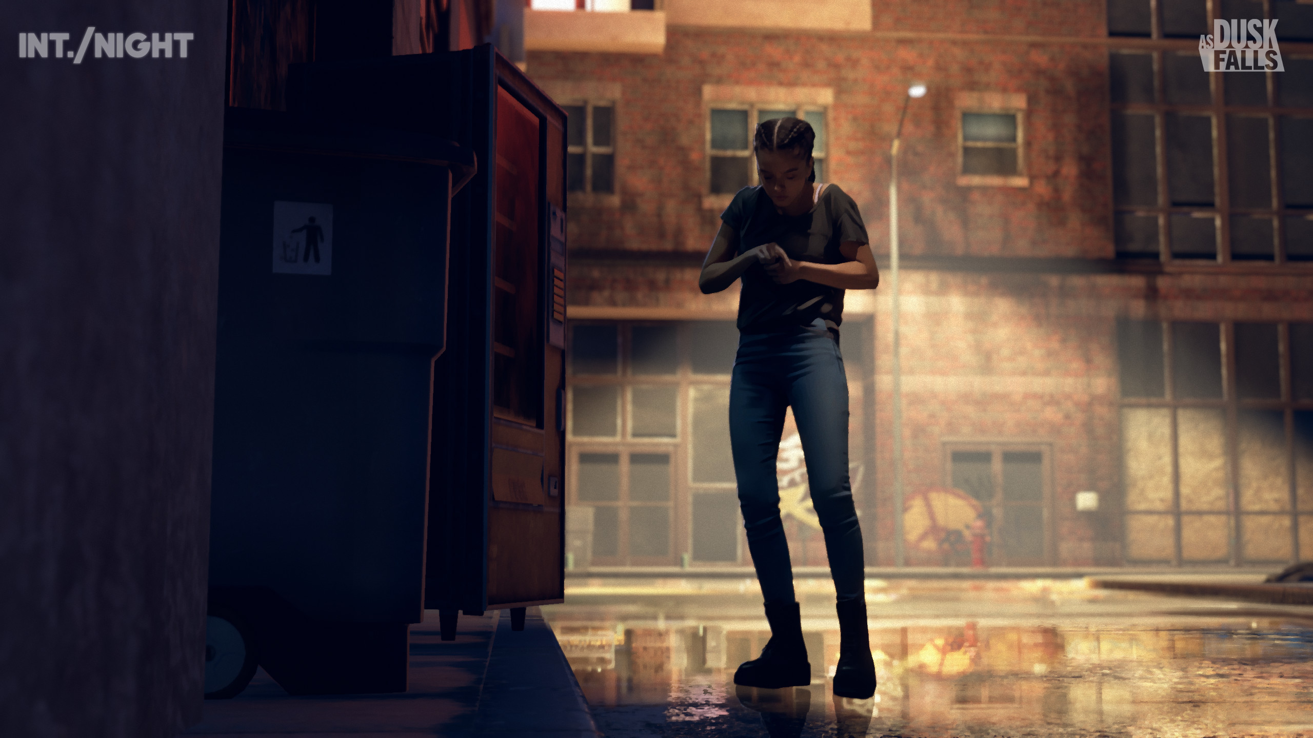 Amit Patpatia - Lighting Artist - City Street - As Dusk Falls - Lighting