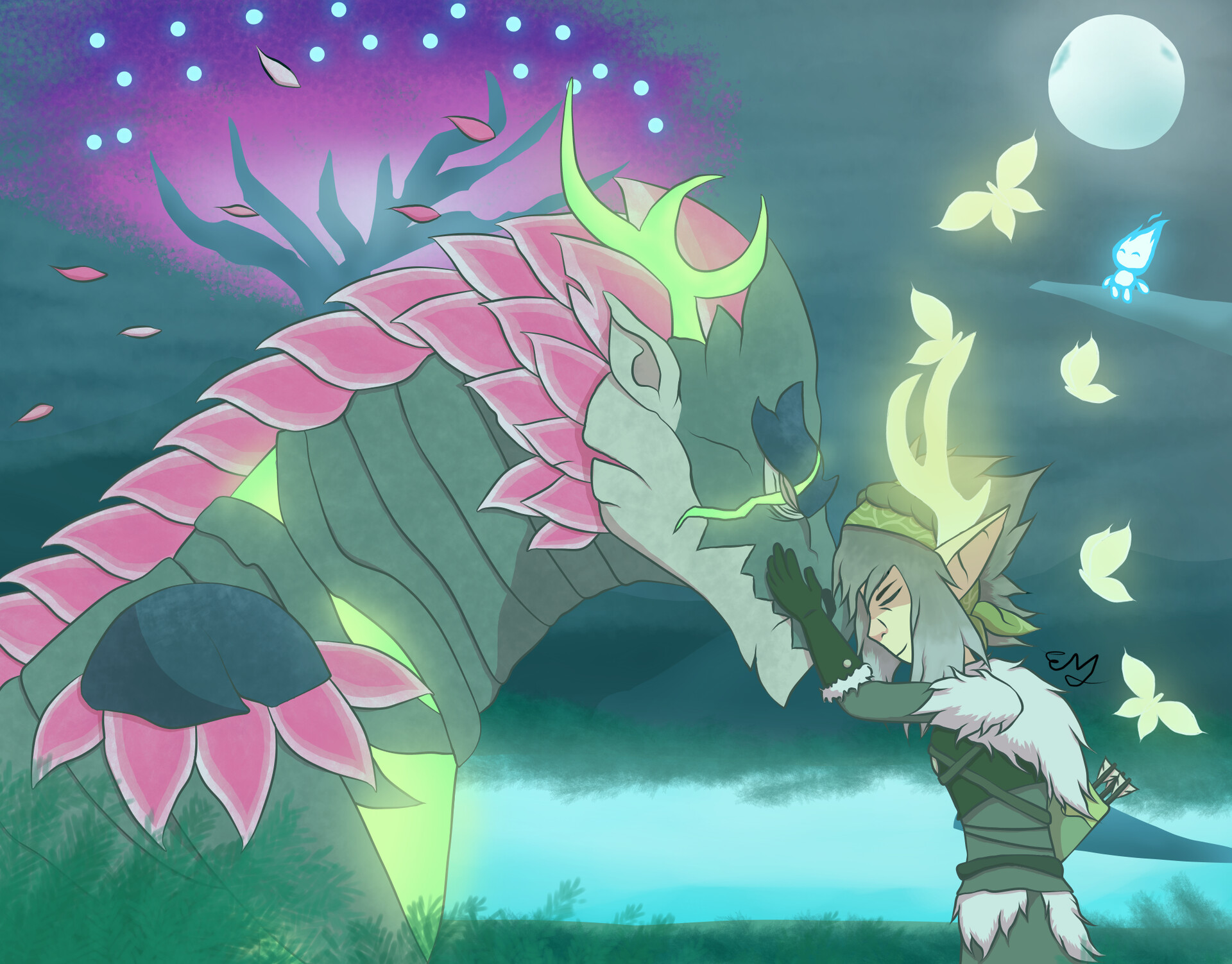 ArtStation - Ragnir and Ember Battle Pass 6 Brawlhalla