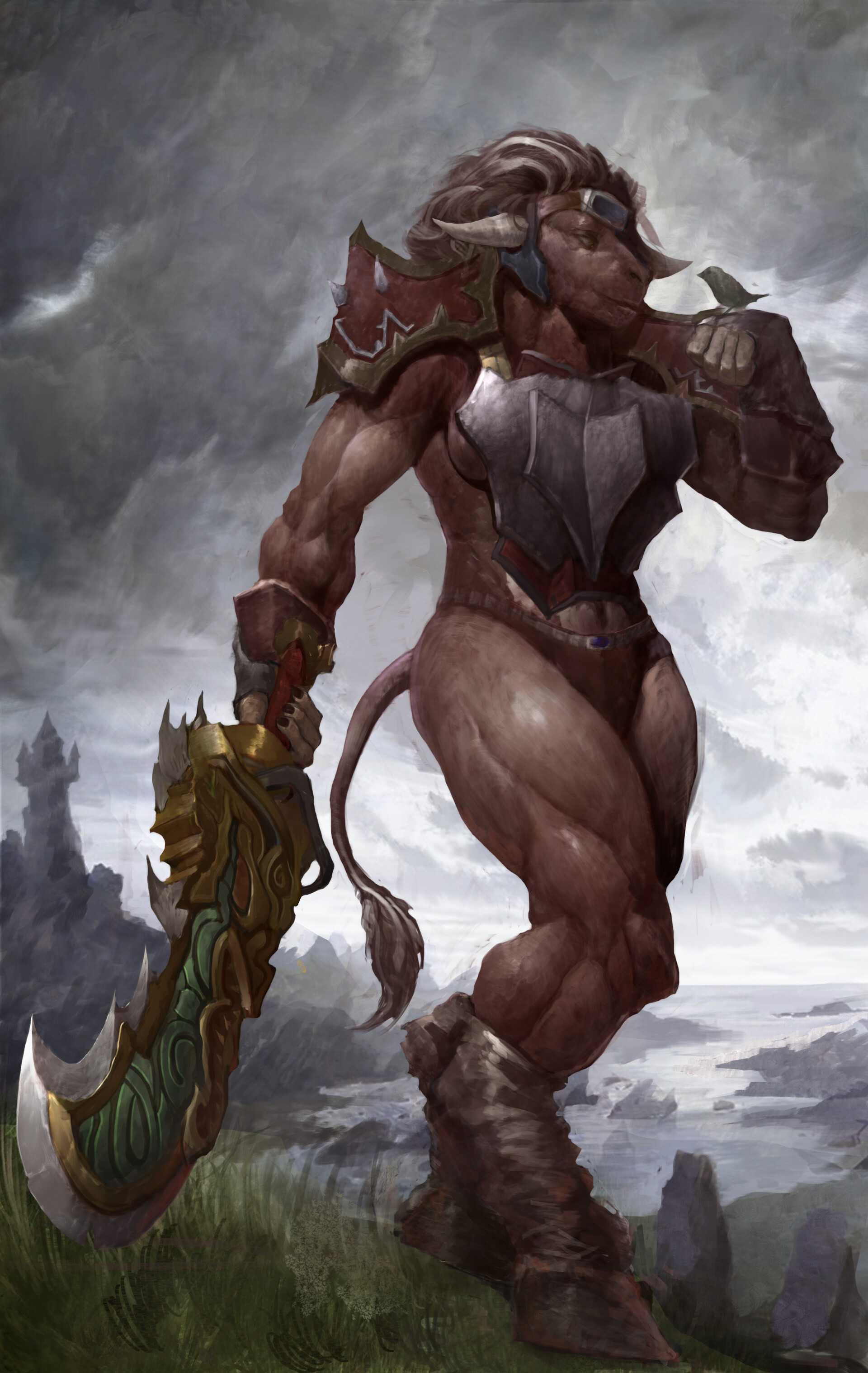 ArtStation - Female tauren